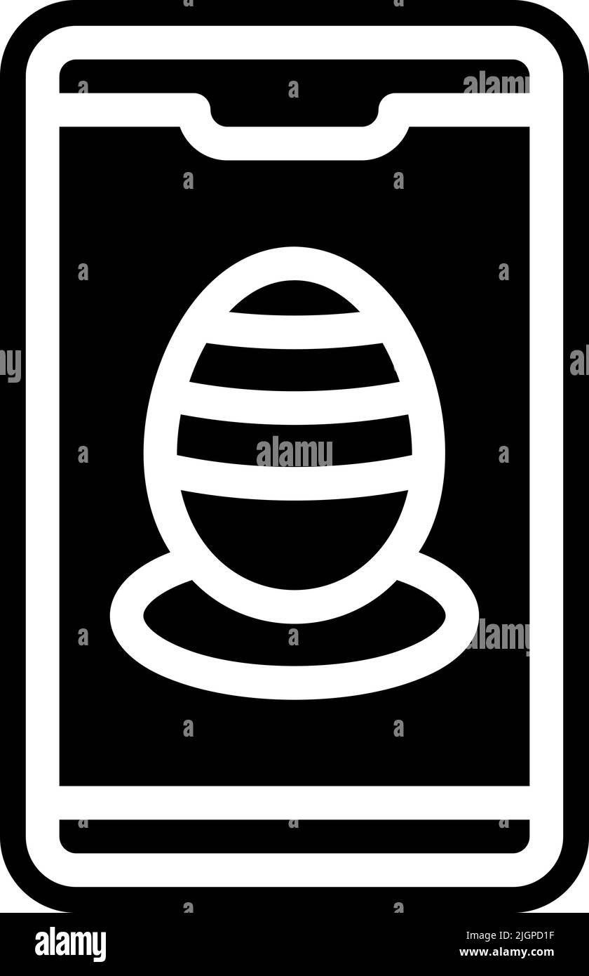Easter smartphone icon Stock Vector Image & Art - Alamy