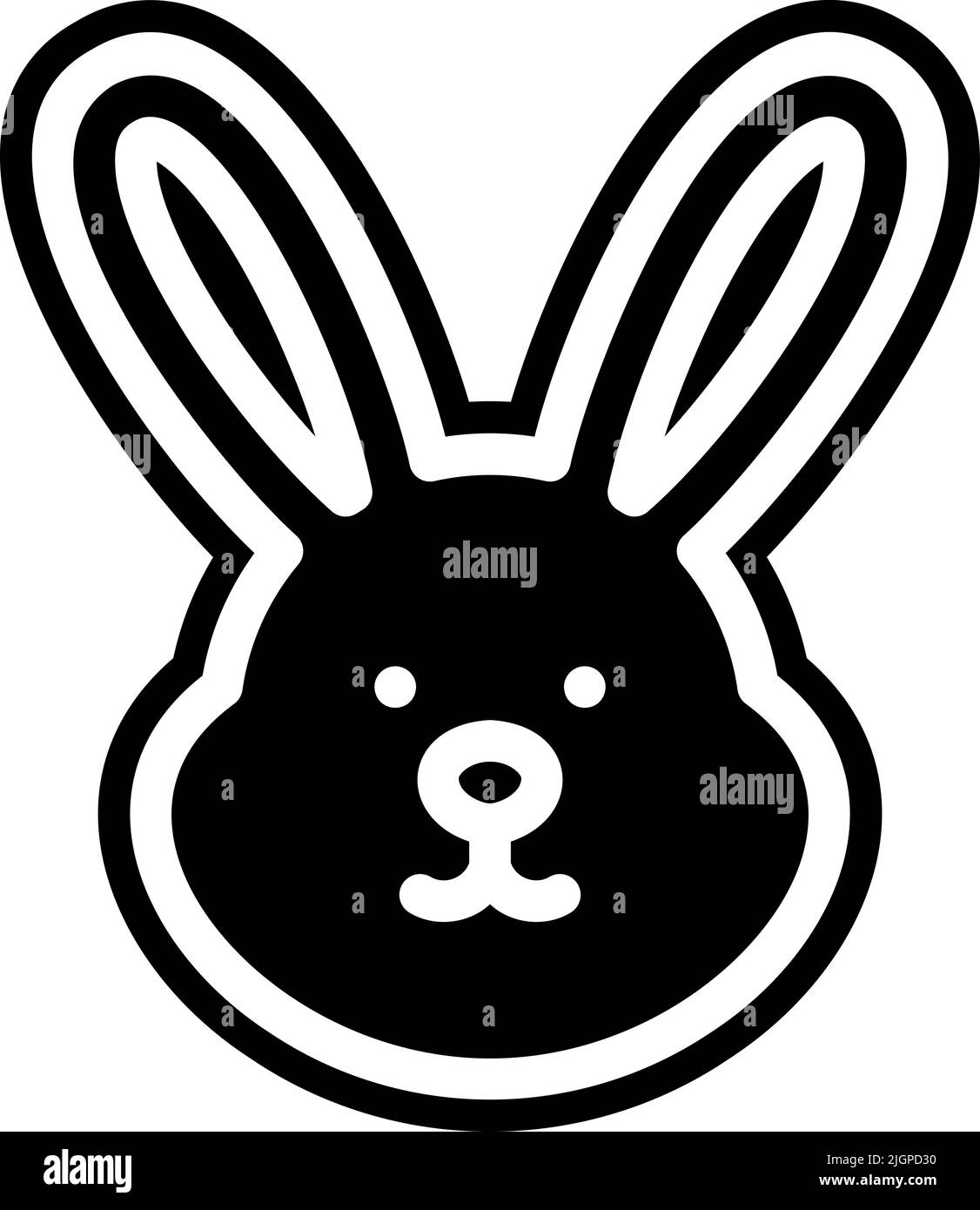 Easter bunny icon Stock Vector Image & Art - Alamy