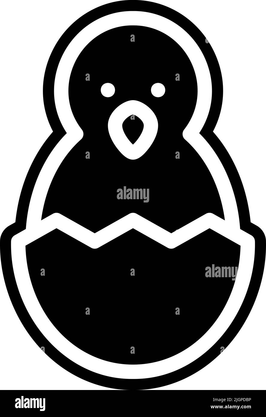 Easter chick icon Stock Vector Image & Art - Alamy