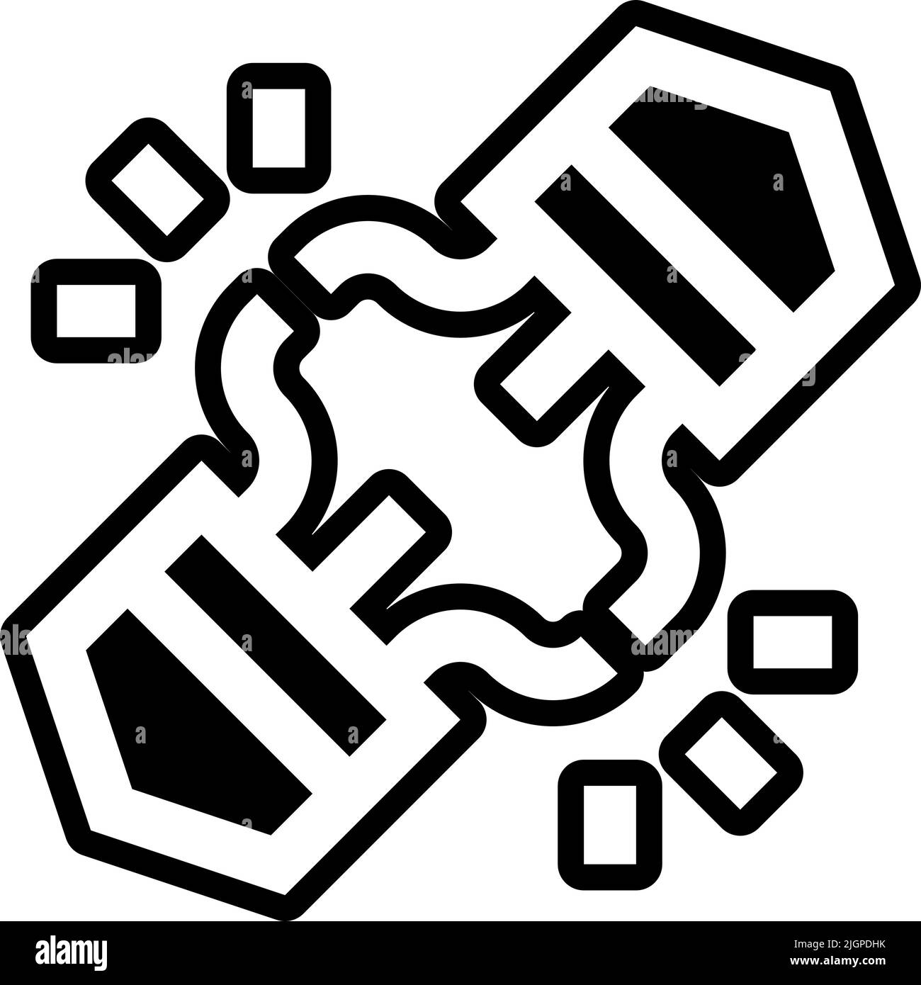 Electrician tools and elements wire connection icon Stock Vector Image ...