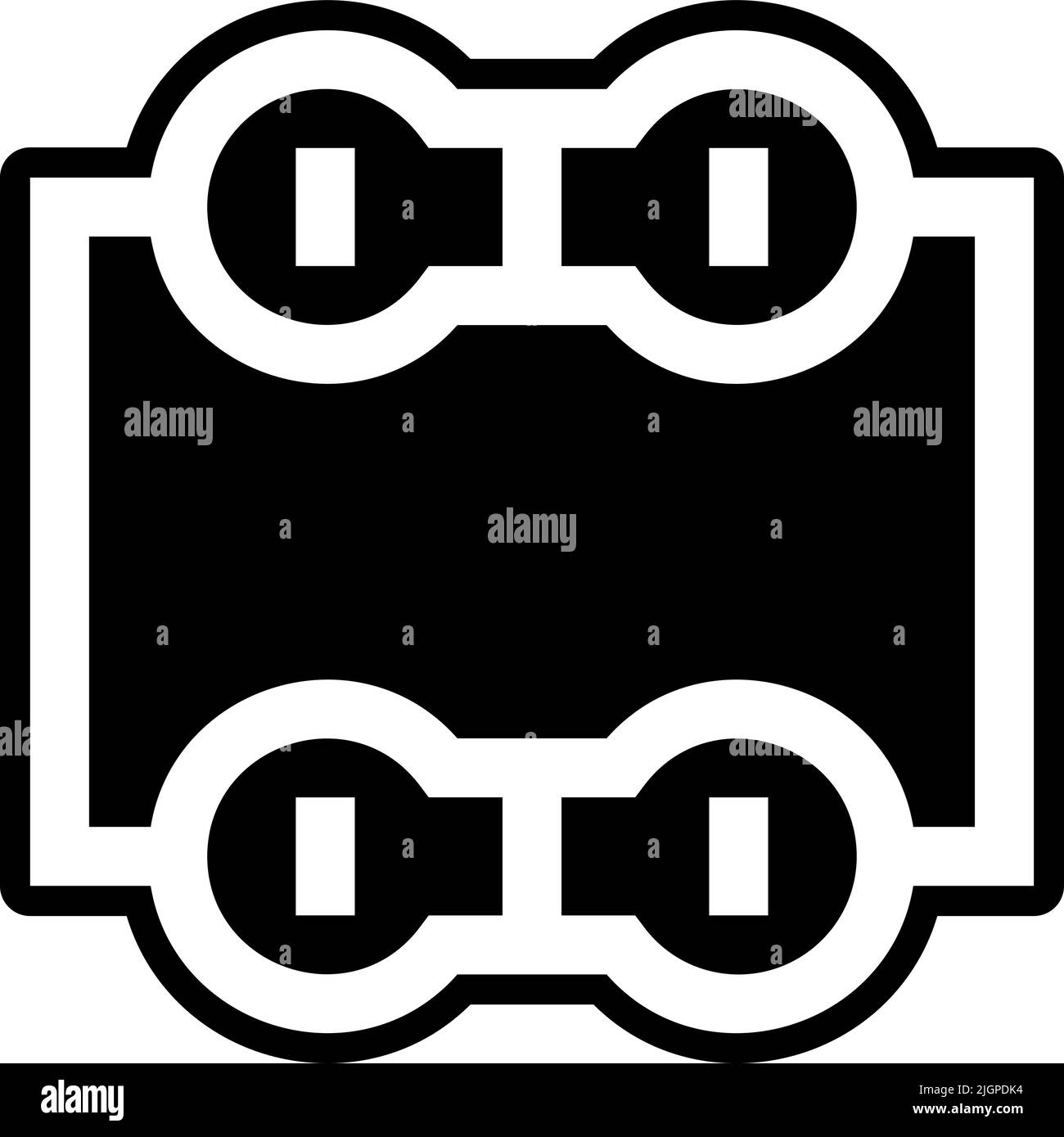 Electrician tools and elements resistor icon Stock Vector Image & Art ...