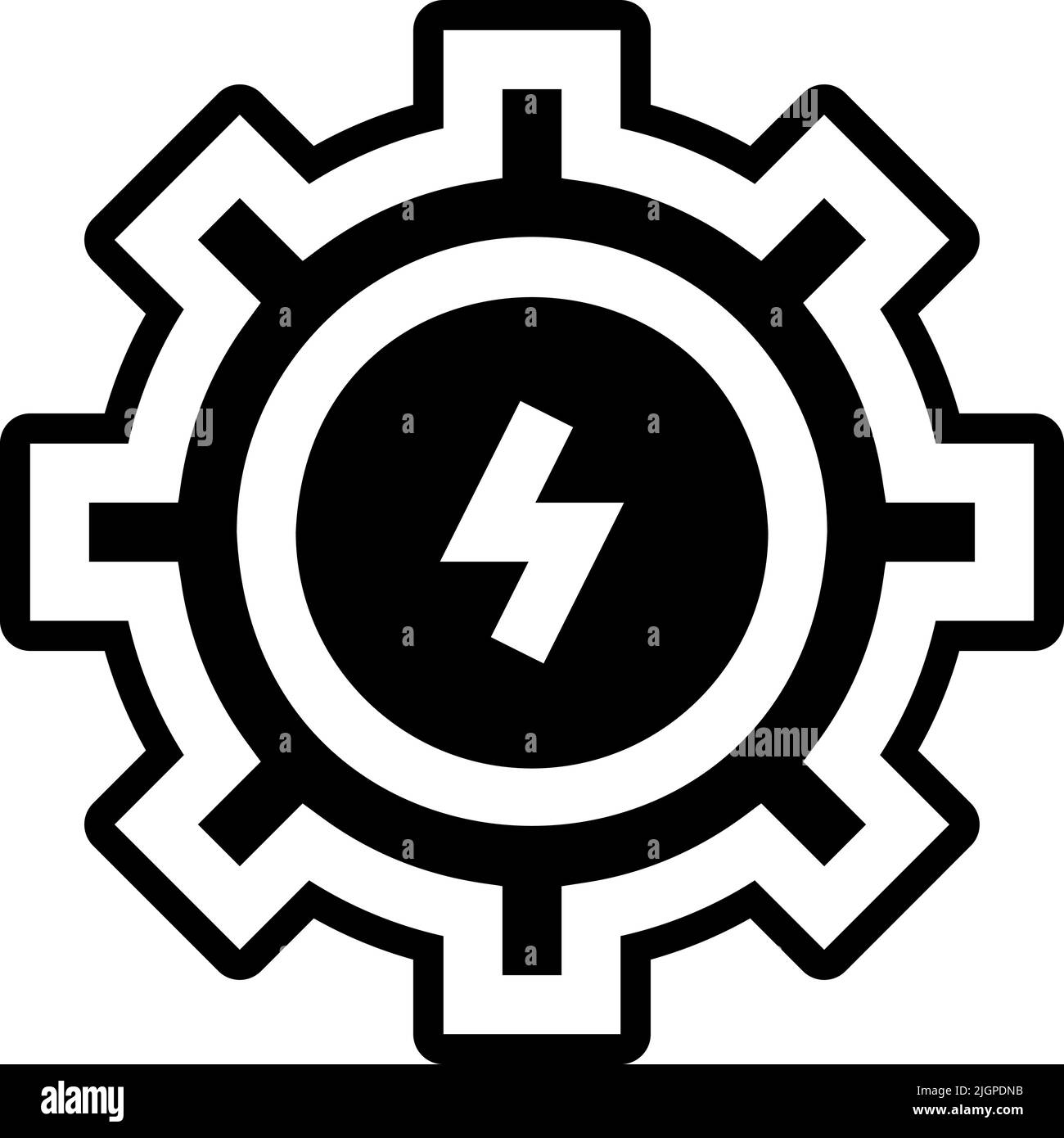 Electrician Tools And Elements Settings Icon Stock Vector Image And Art Alamy