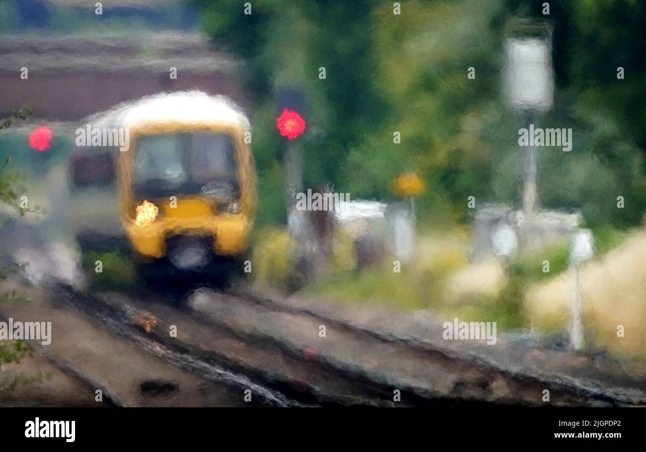 Uk heatwave 2022 railway hi-res stock photography and images - Alamy