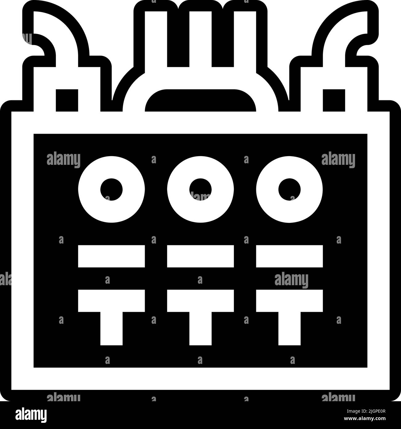 Simple fuse box Black and White Stock Photos & Images - Alamy