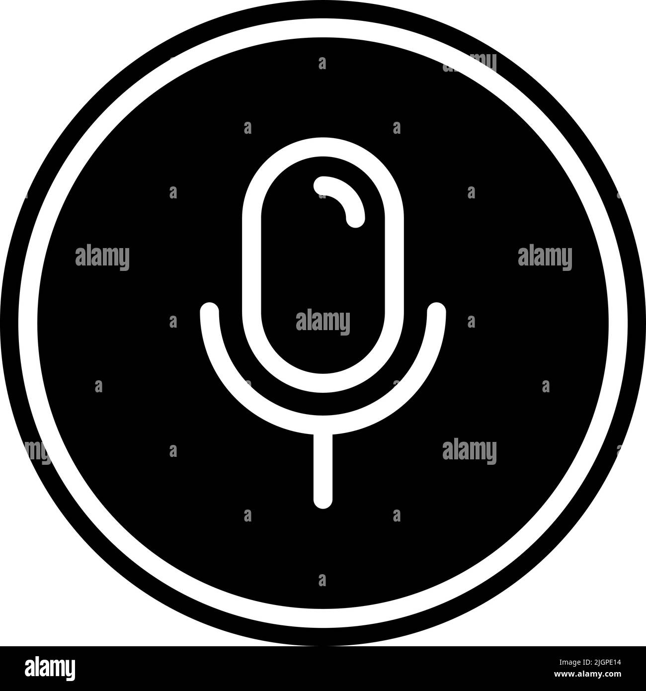 Electronics microphone icon Stock Vector Image & Art - Alamy