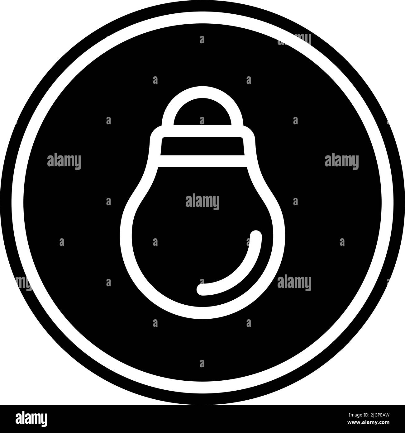 Electronics light bulb icon Stock Vector Image & Art - Alamy