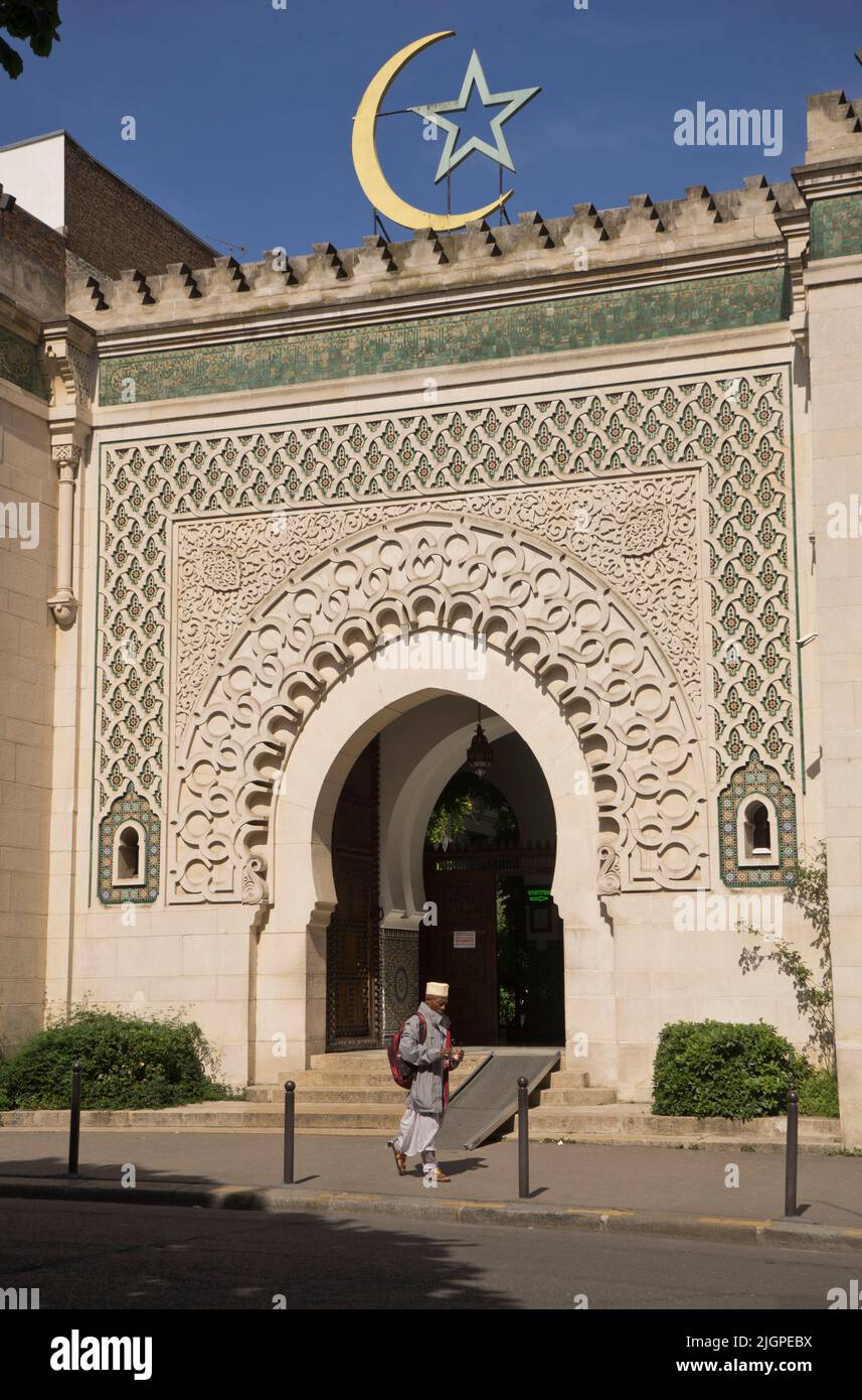 View of the Grand Mosque in Paris,France,Europe Stock Photo - Alamy