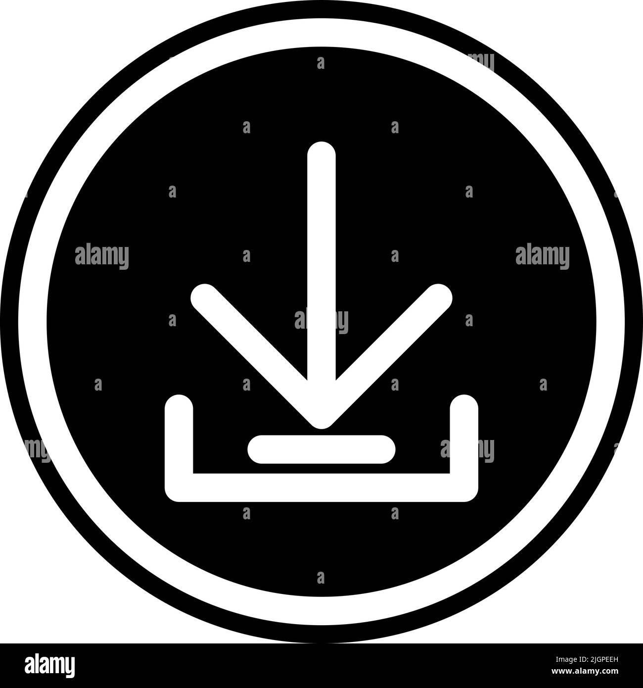 Essential element download icon Stock Vector Image & Art - Alamy