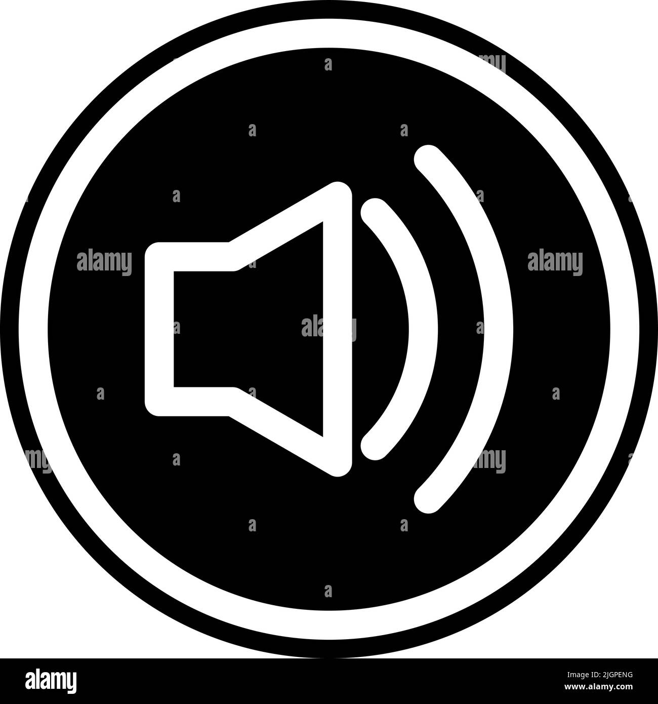 Essential element volume icon Stock Vector Image & Art - Alamy