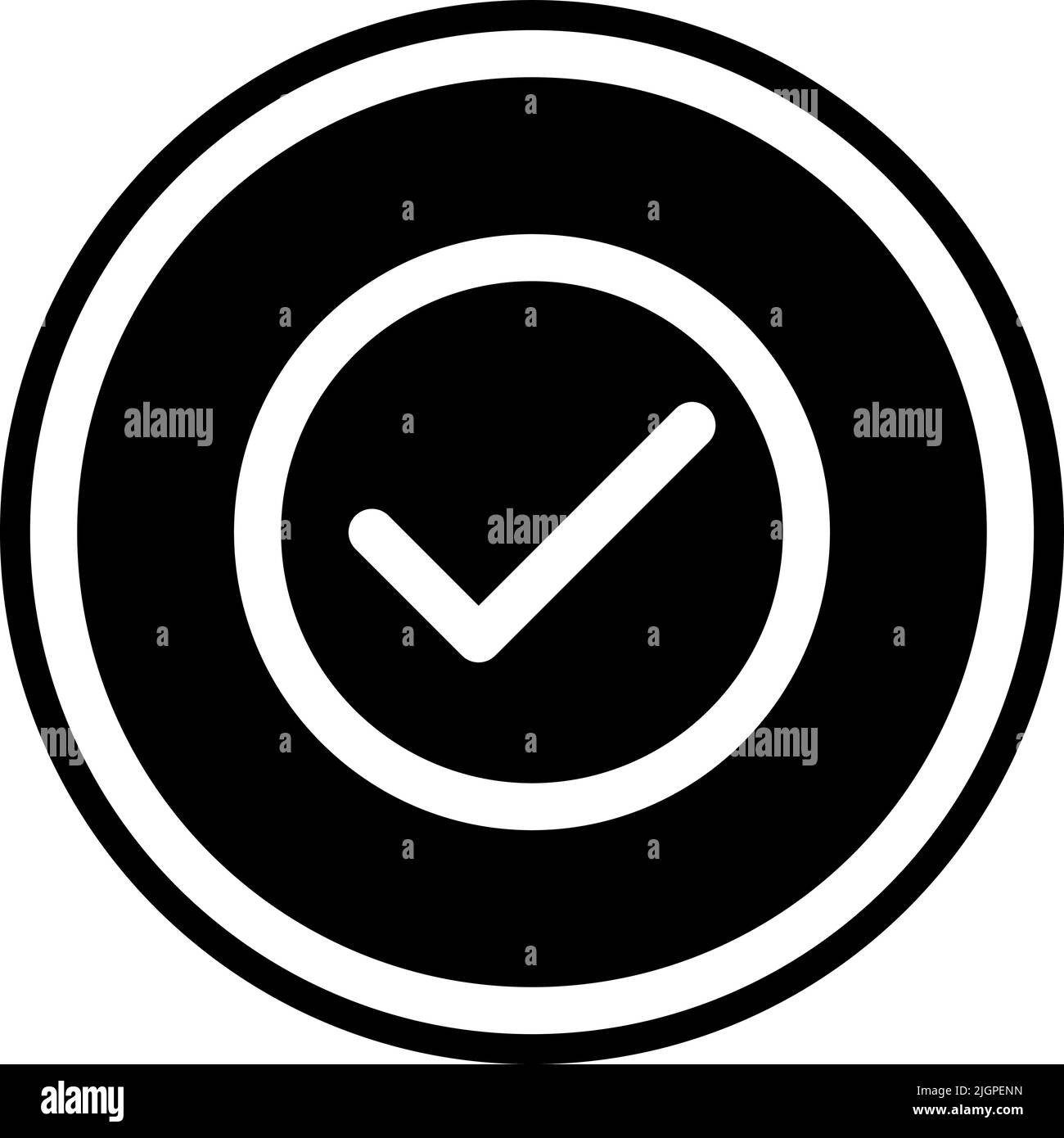 Essential element check icon Stock Vector Image & Art - Alamy