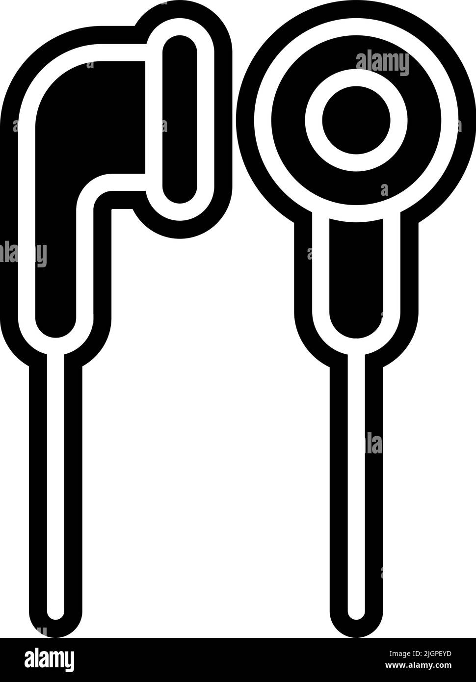 Exercise earphones icon Stock Vector Image & Art - Alamy