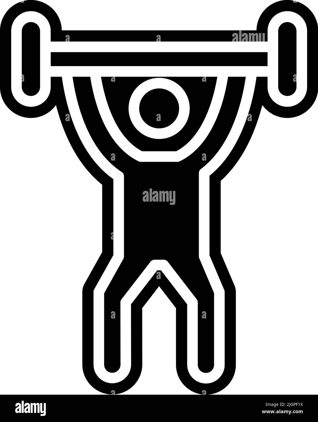 Exercise weightlifting icon Stock Vector Image & Art - Alamy