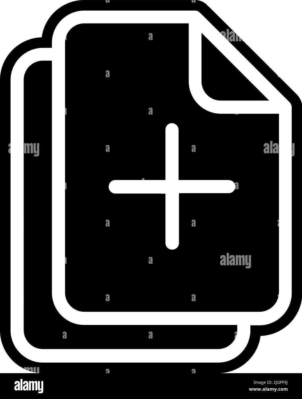 Files duplicate icon Stock Vector Image & Art - Alamy