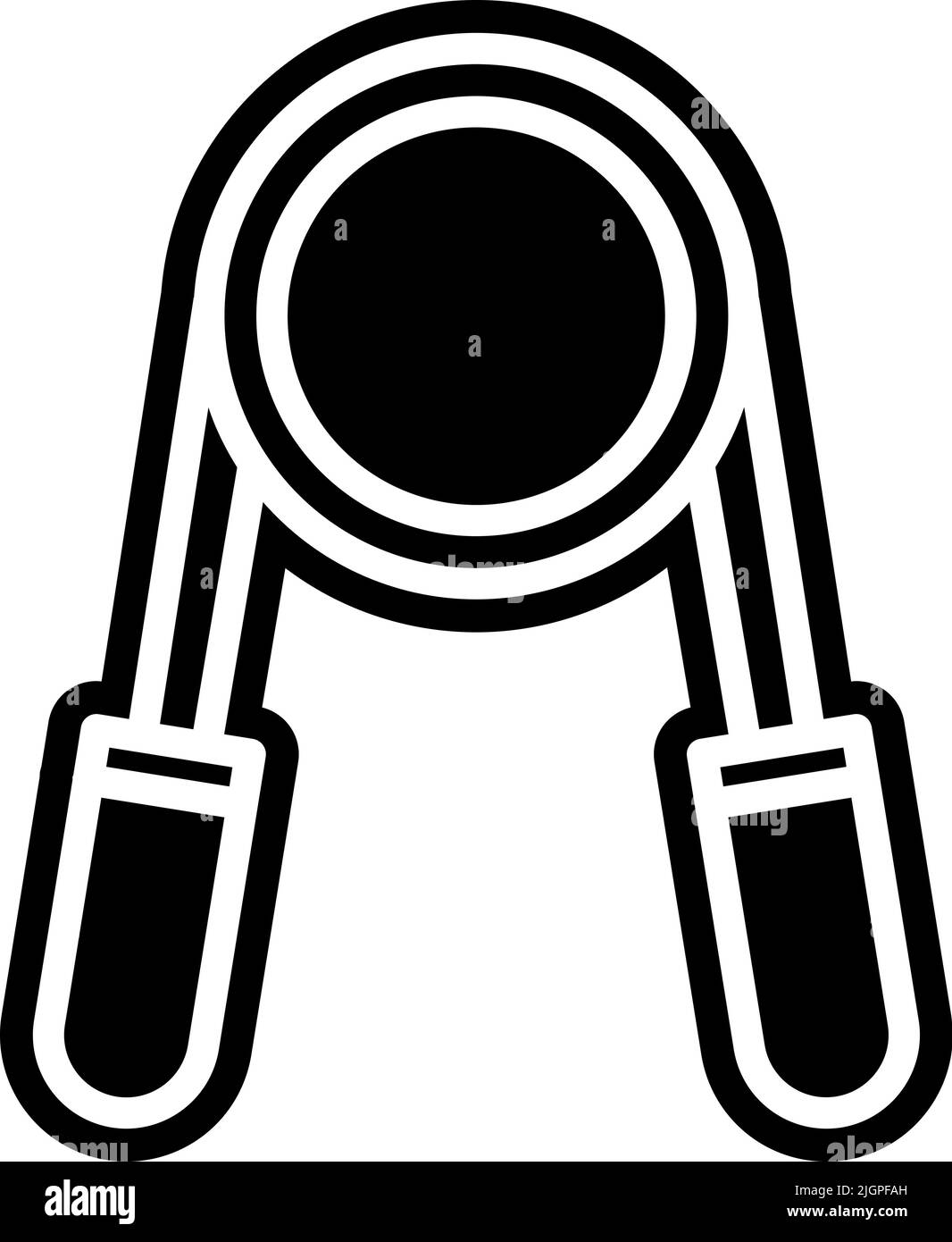 Exercise hand grip icon Stock Vector Image & Art - Alamy