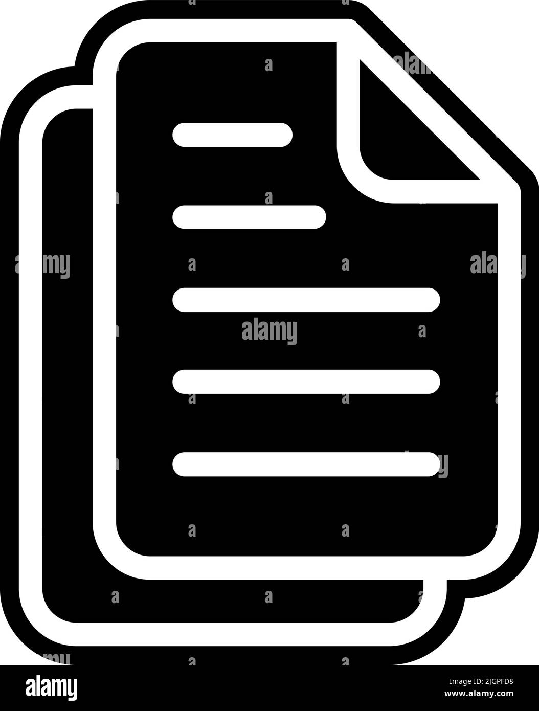Files file icon Stock Vector Image & Art - Alamy
