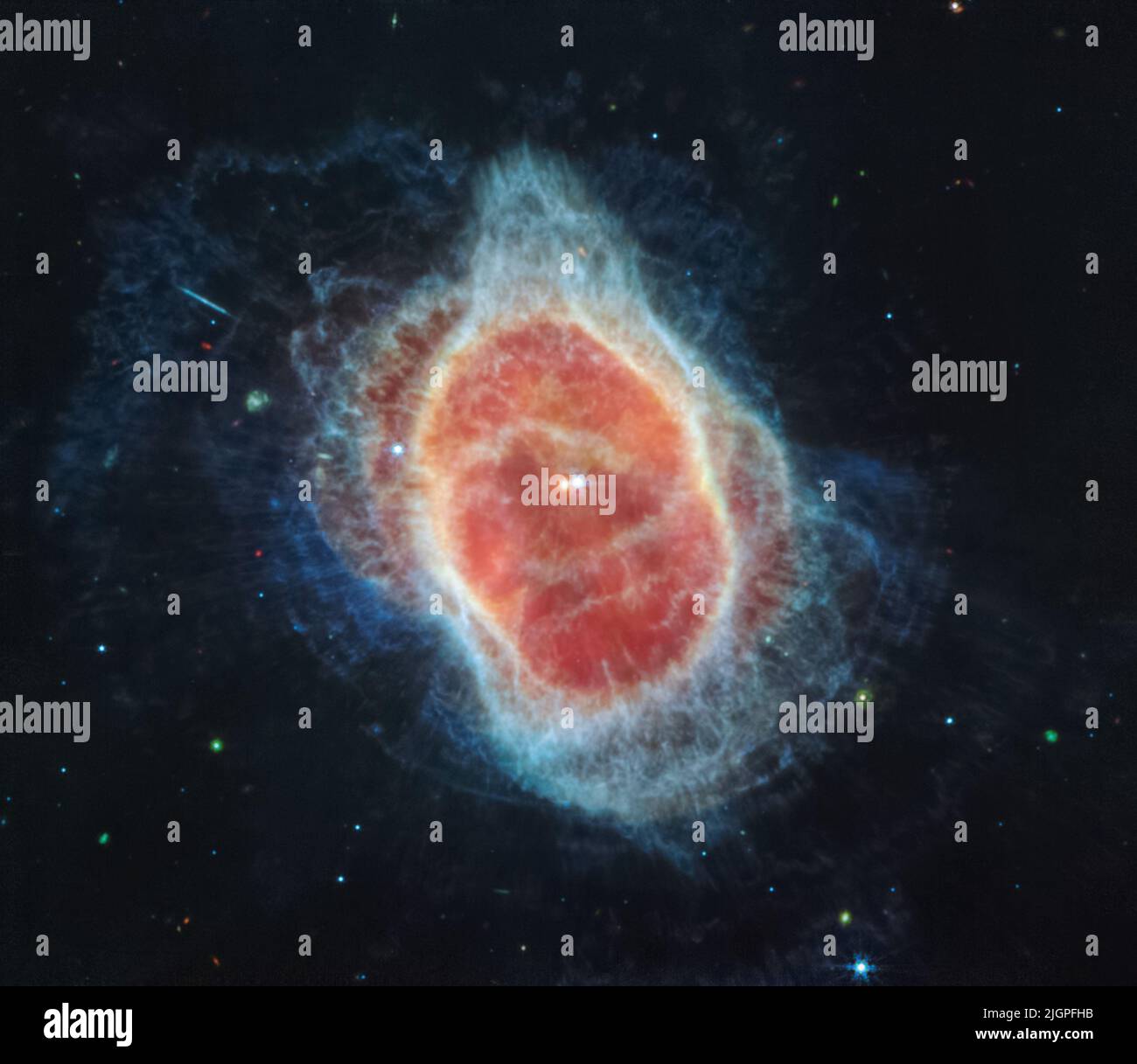 NASA's Webb Telescope has revealed the cloak of dust around the second ...