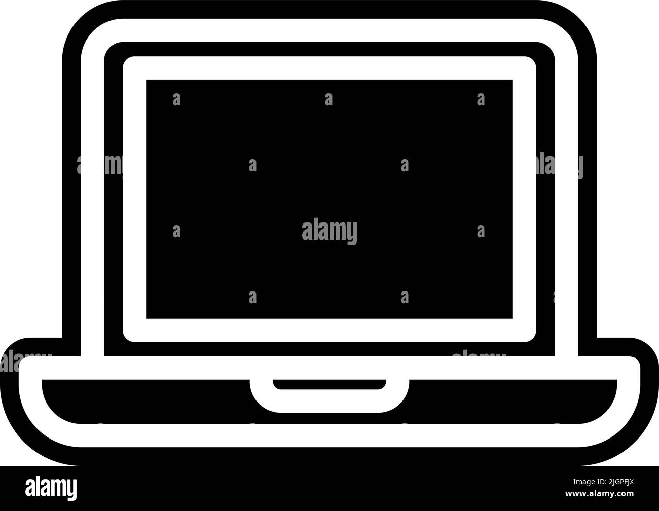 Files laptop icon Stock Vector Image & Art - Alamy