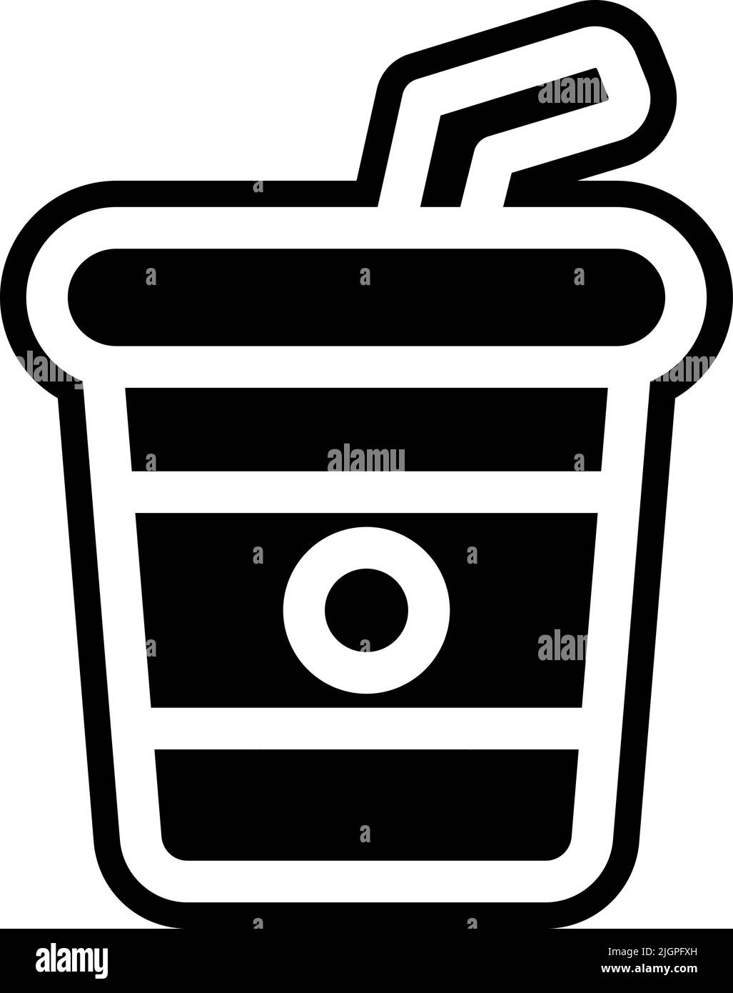 Food and drink paper cup icon Stock Vector Image & Art - Alamy