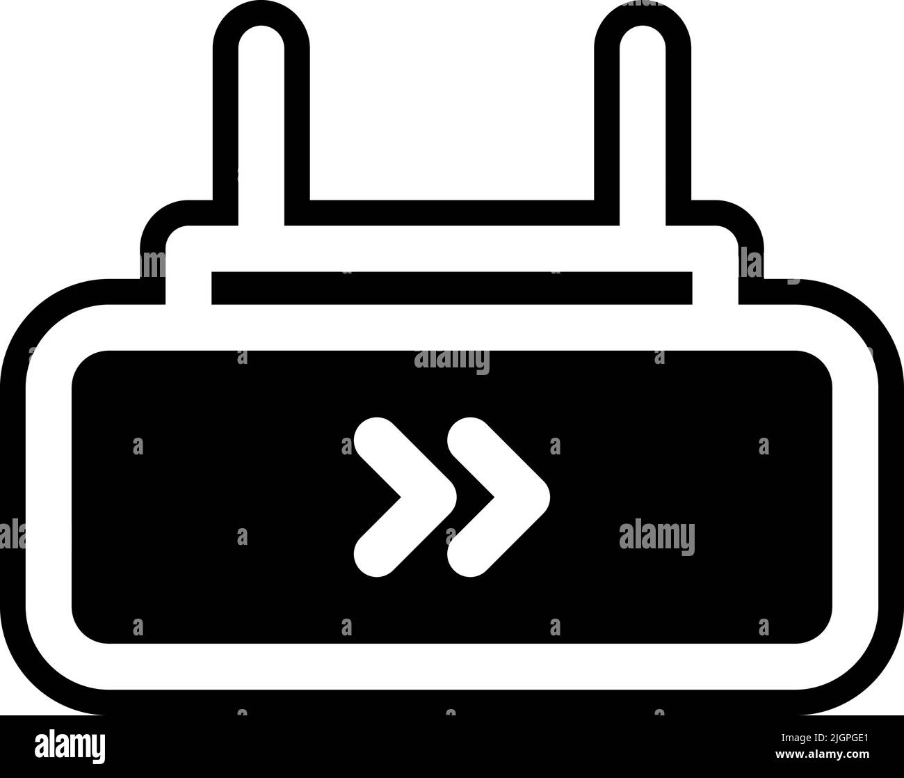 Highway signboard icon Stock Vector Image & Art - Alamy