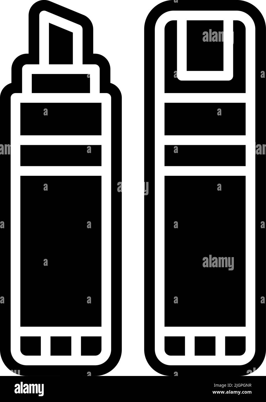 Kindergarten color pencil icon Stock Vector Images - Alamy