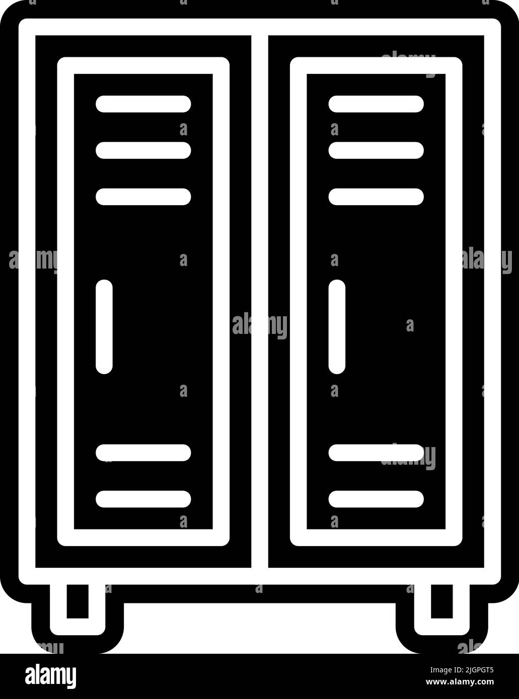 Kindergarten lockers icon Stock Vector Image & Art - Alamy