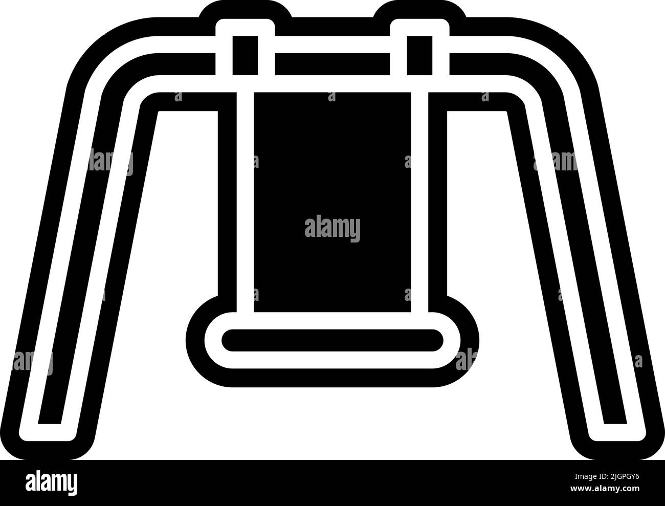 Tree and swing Cut Out Stock Images & Pictures - Alamy