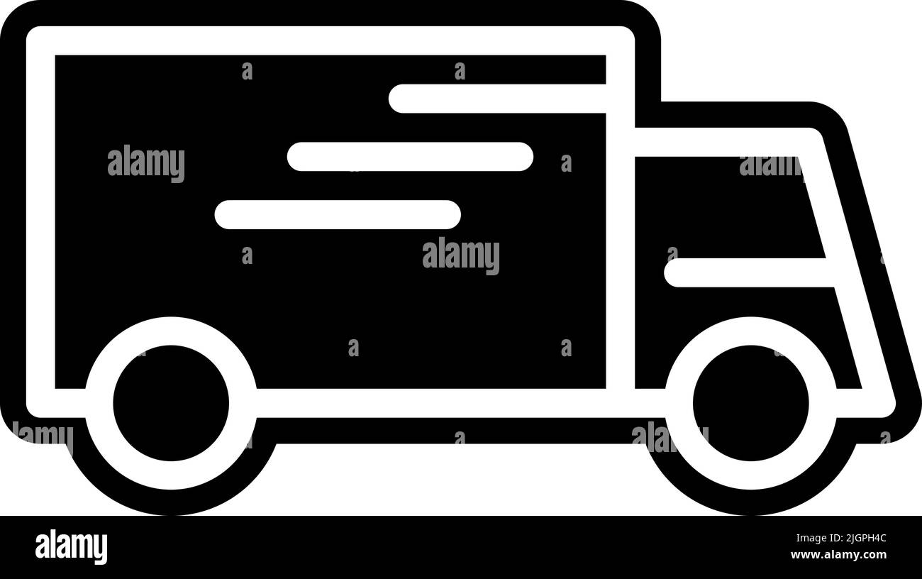 Logistics truck icon Stock Vector Image & Art - Alamy