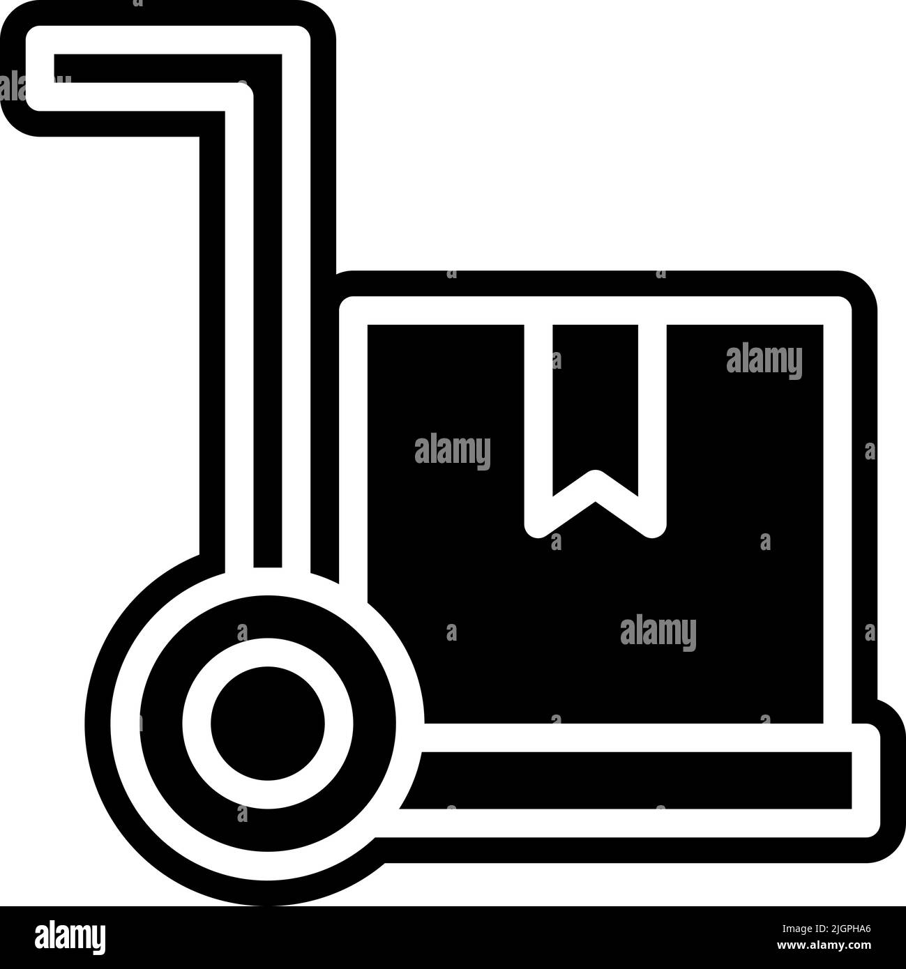 Warehouse cart Black and White Stock Photos & Images - Alamy
