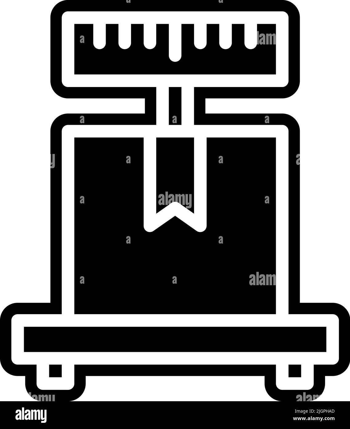 Weighing machine industrial Stock Vector Images - Alamy