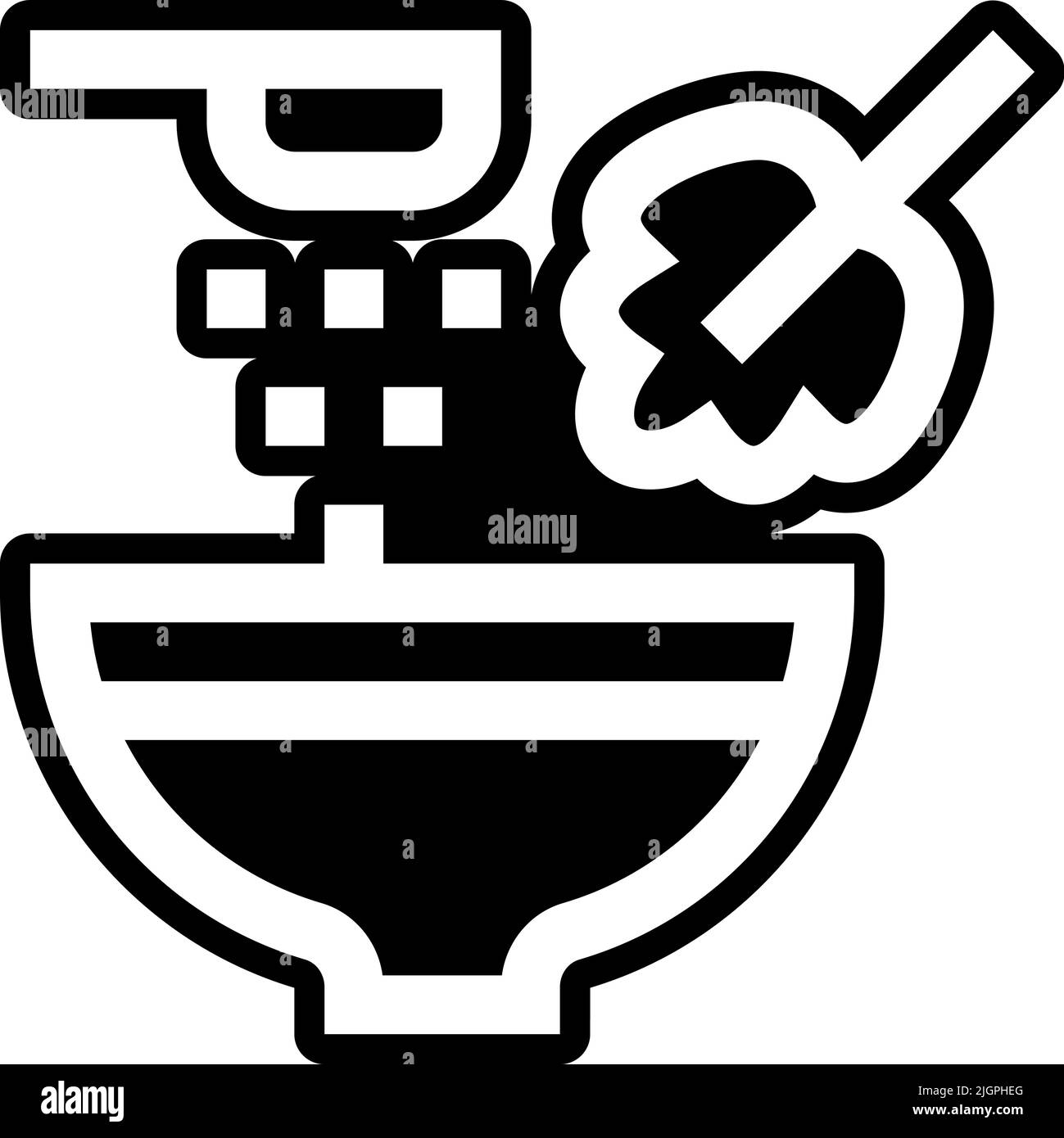 Dip snack Stock Vector Images - Alamy