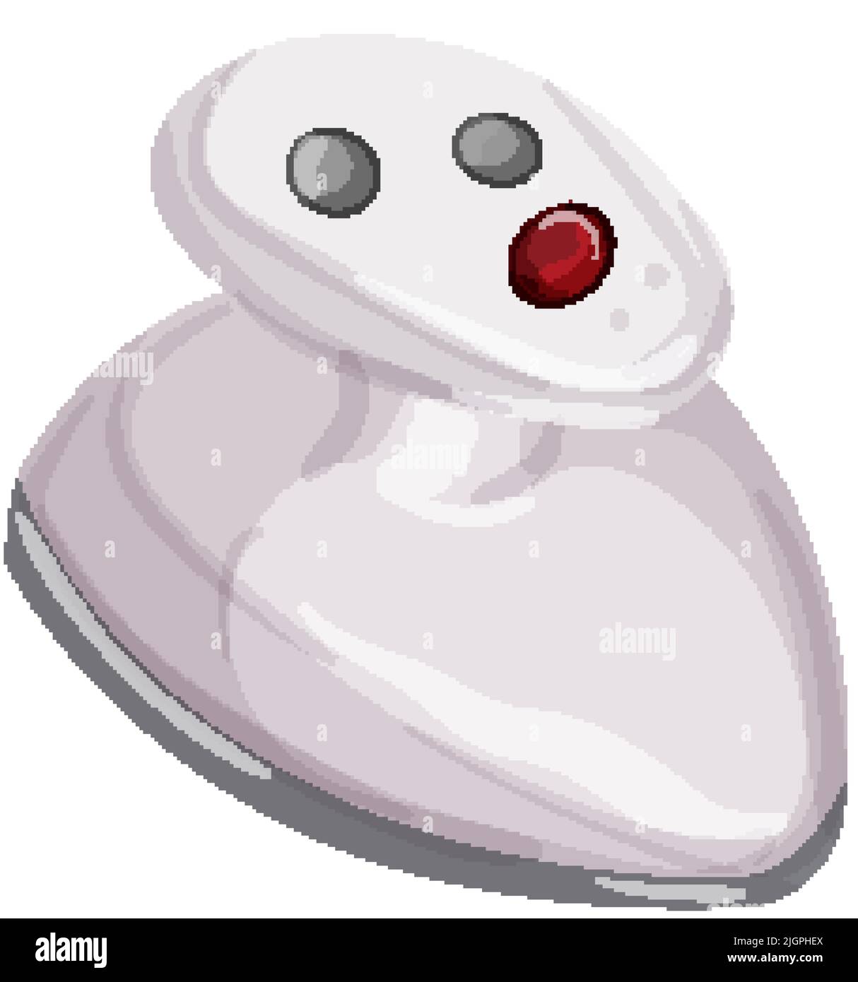 steam iron laundry cartoon vector illustration Stock Vector Image & Art ...