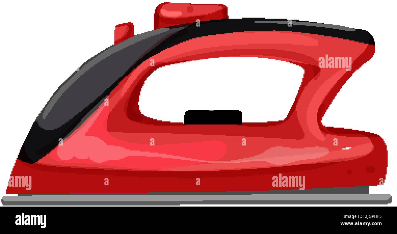 clothers iron laundry cartoon vector illustration Stock Vector Image ...