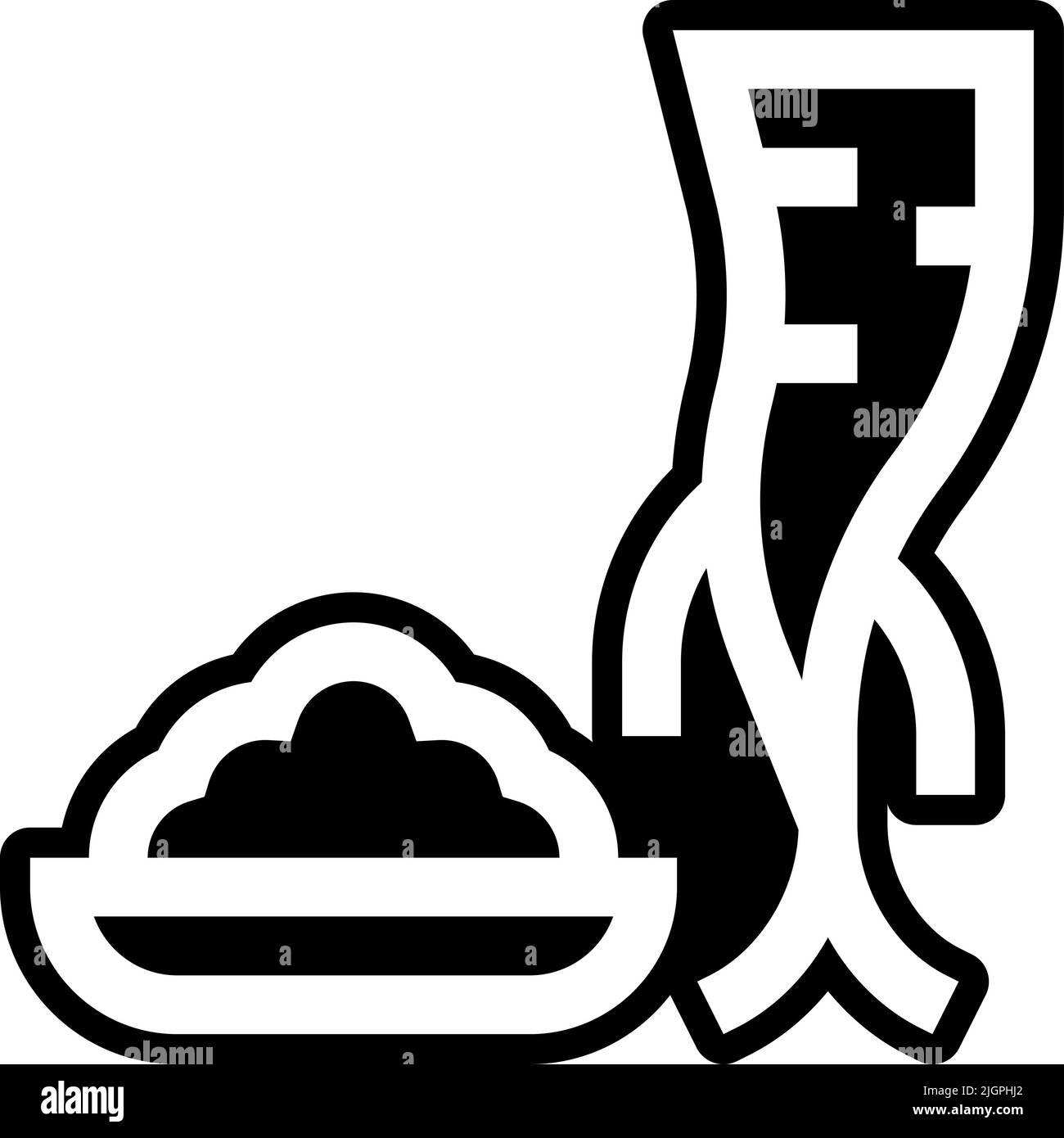 Passover Maror Icon Stock Vector Image And Art Alamy