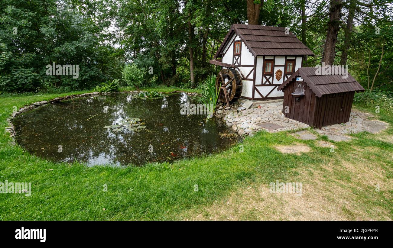 Miniature water mill hi-res stock photography and images - Alamy