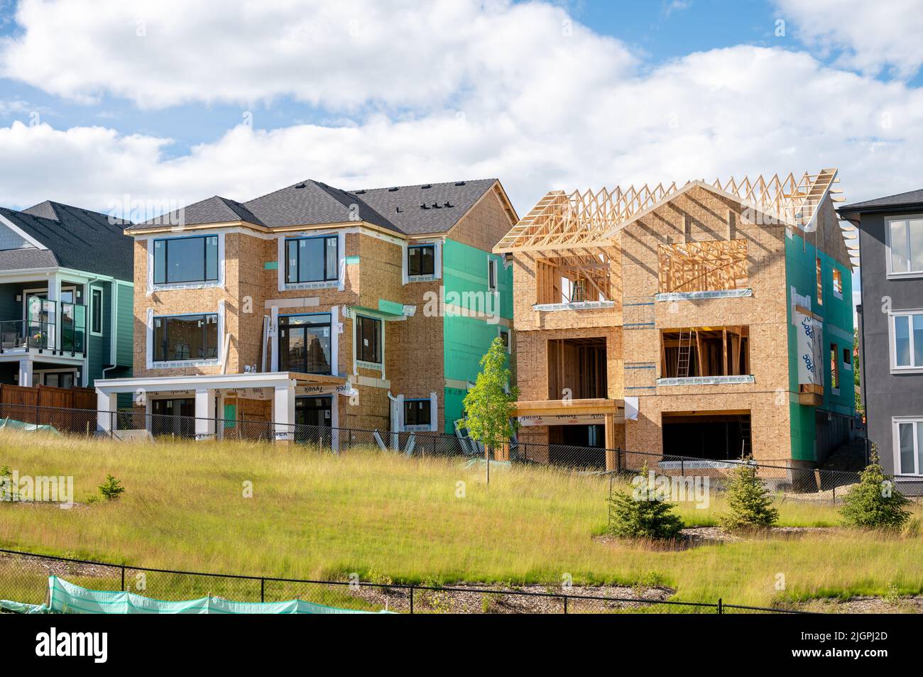 Construction house neighbourhood hi-res stock photography and images ...