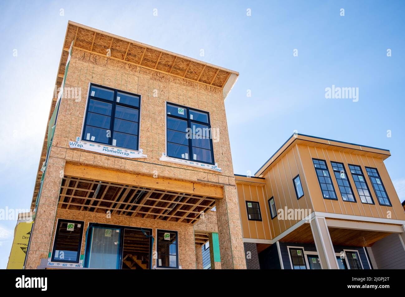 New home construction calgary hi-res stock photography and images - Alamy