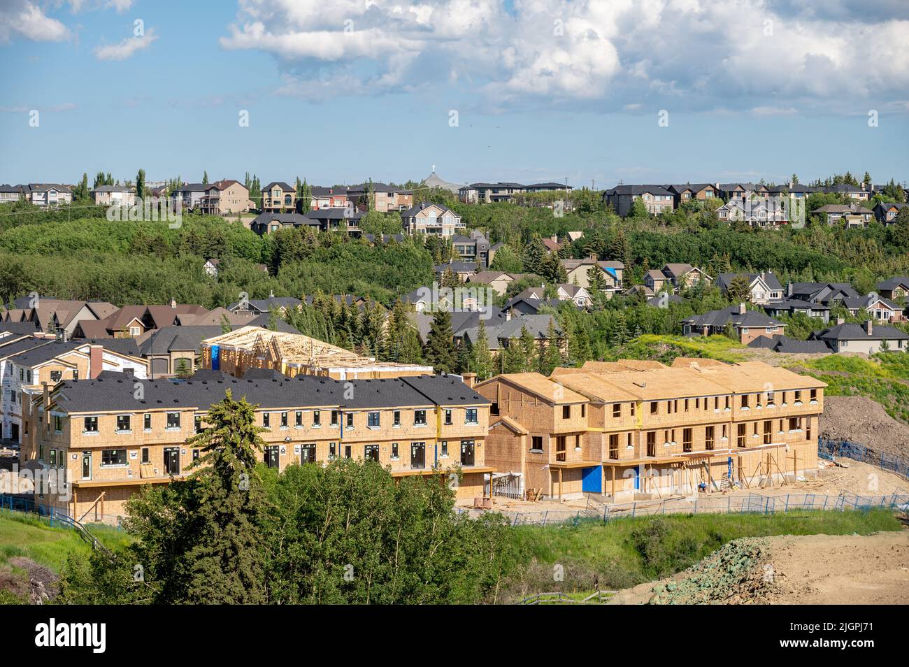 New home construction calgary hi-res stock photography and images - Alamy