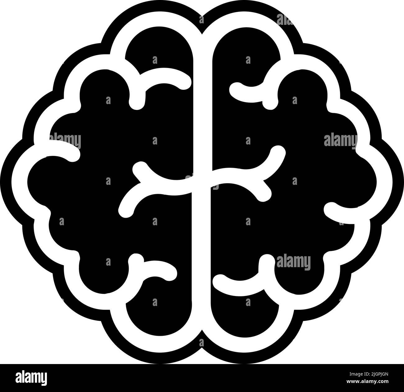 School brain icon Stock Vector Image & Art - Alamy