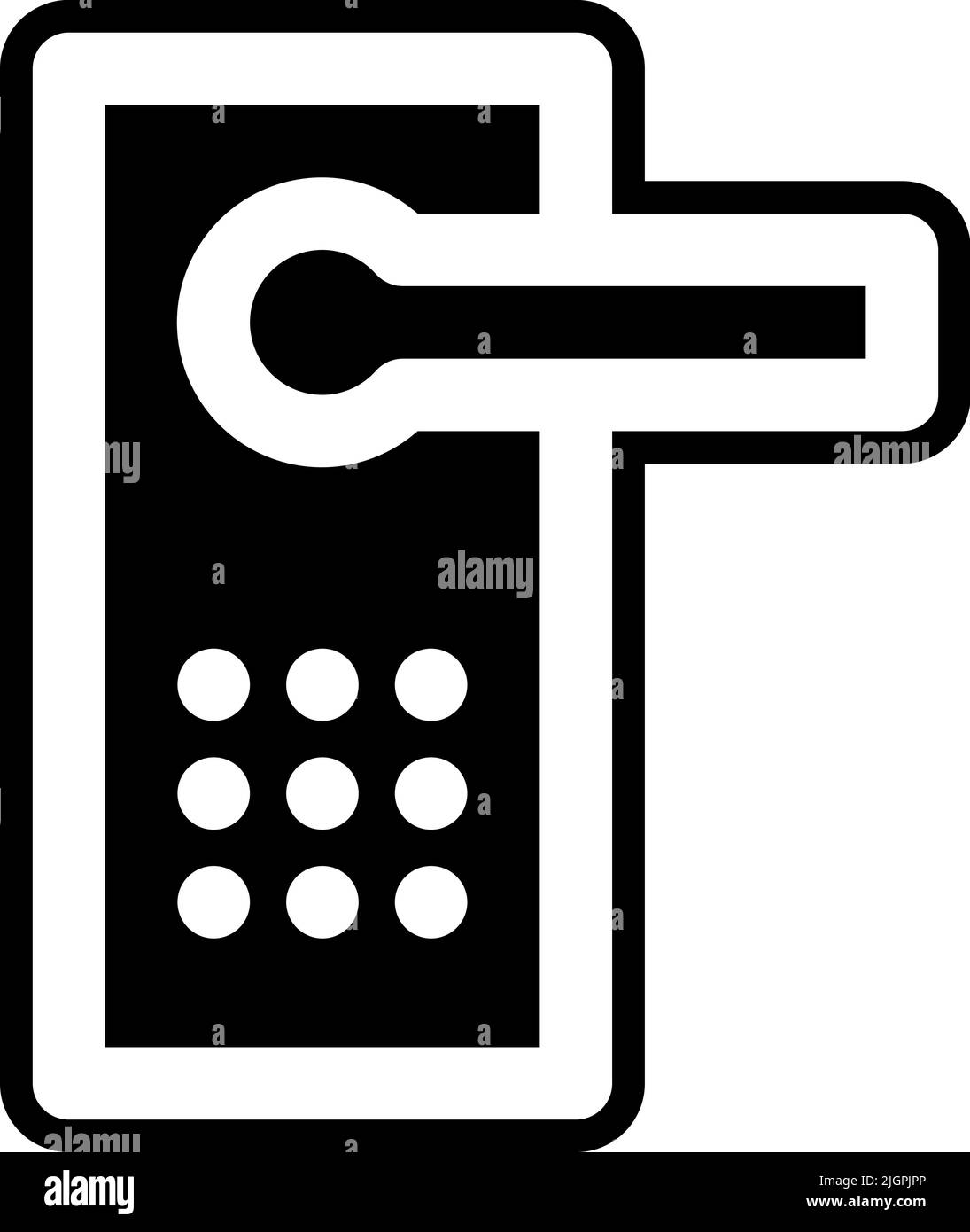 Smart home lock icon Stock Vector Image & Art - Alamy