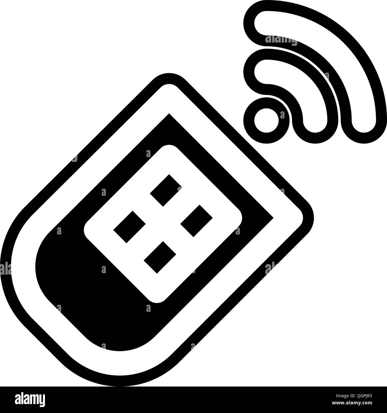 Hand with remote Black and White Stock Photos & Images - Alamy