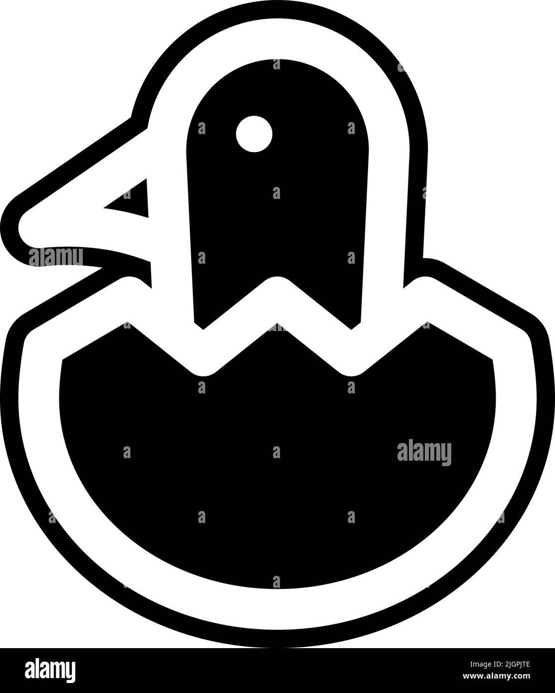 Chick cartoon Black and White Stock Photos & Images - Alamy