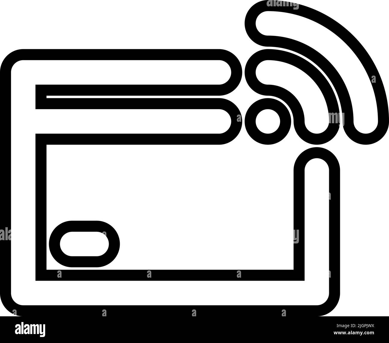 Smart home id card icon Stock Vector Image & Art - Alamy