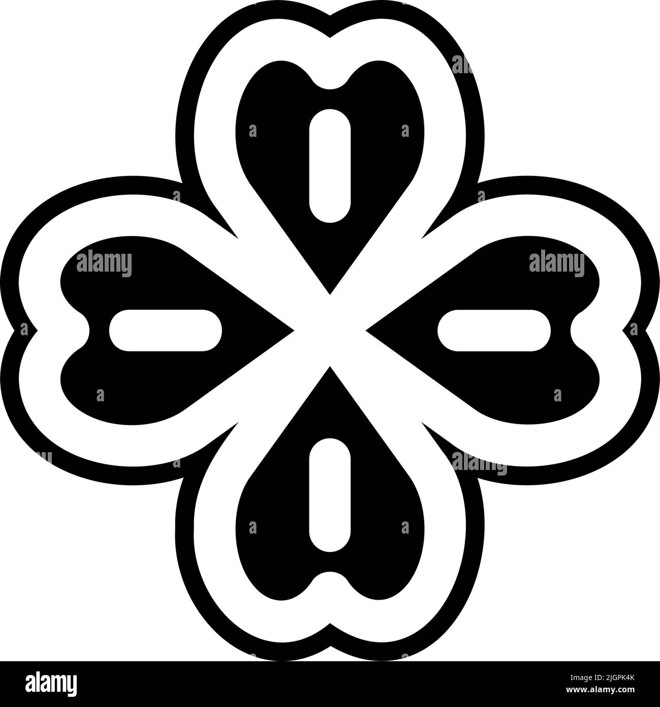 Spring clover icon Stock Vector Image & Art - Alamy