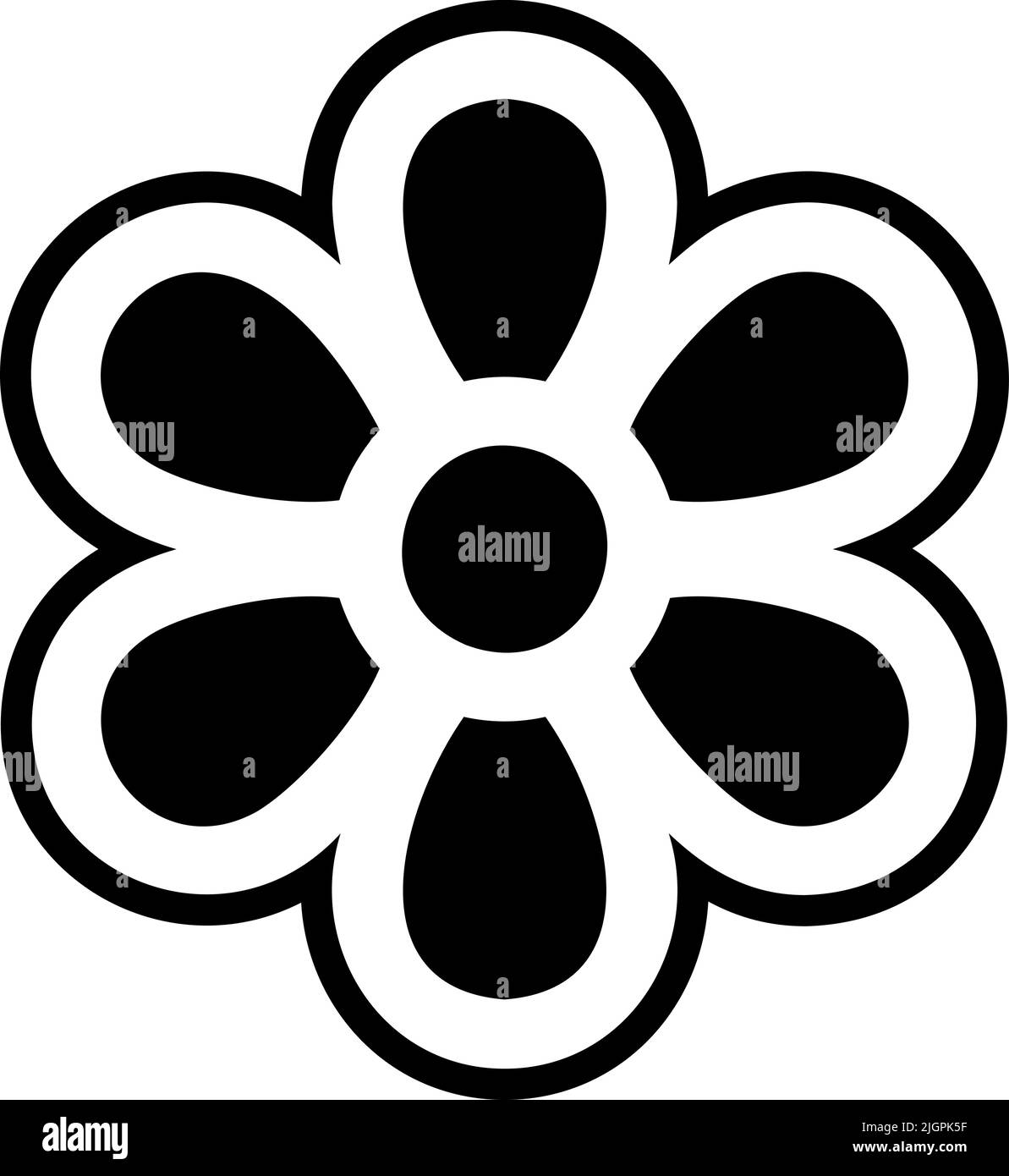 Spring flower icon Stock Vector Image & Art - Alamy