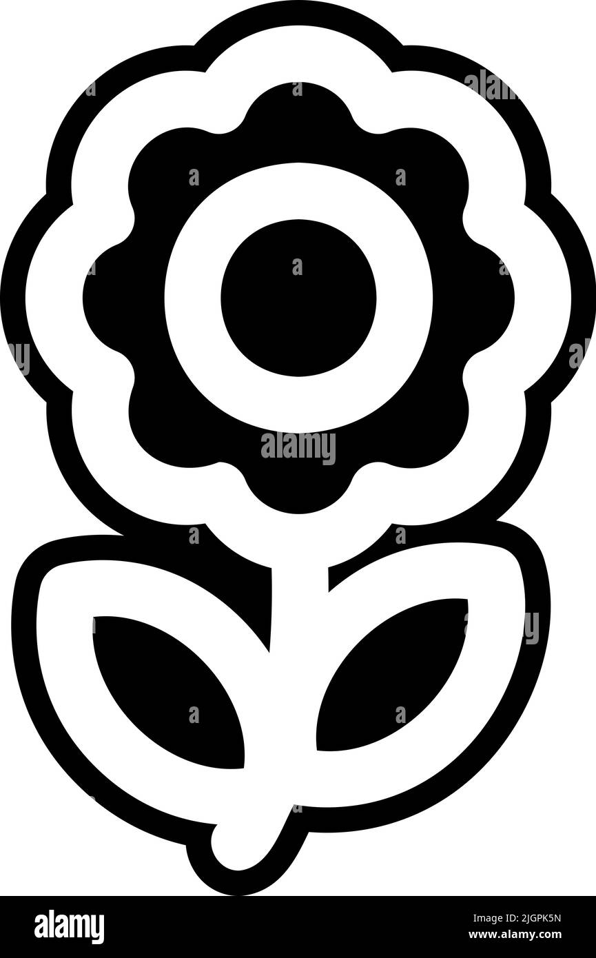 Spring flower icon Stock Vector Image & Art - Alamy