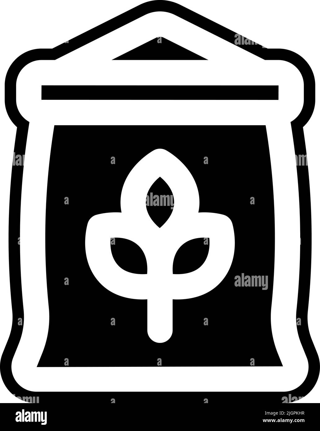 Wheat grain sack black Black and White Stock Photos & Images - Alamy