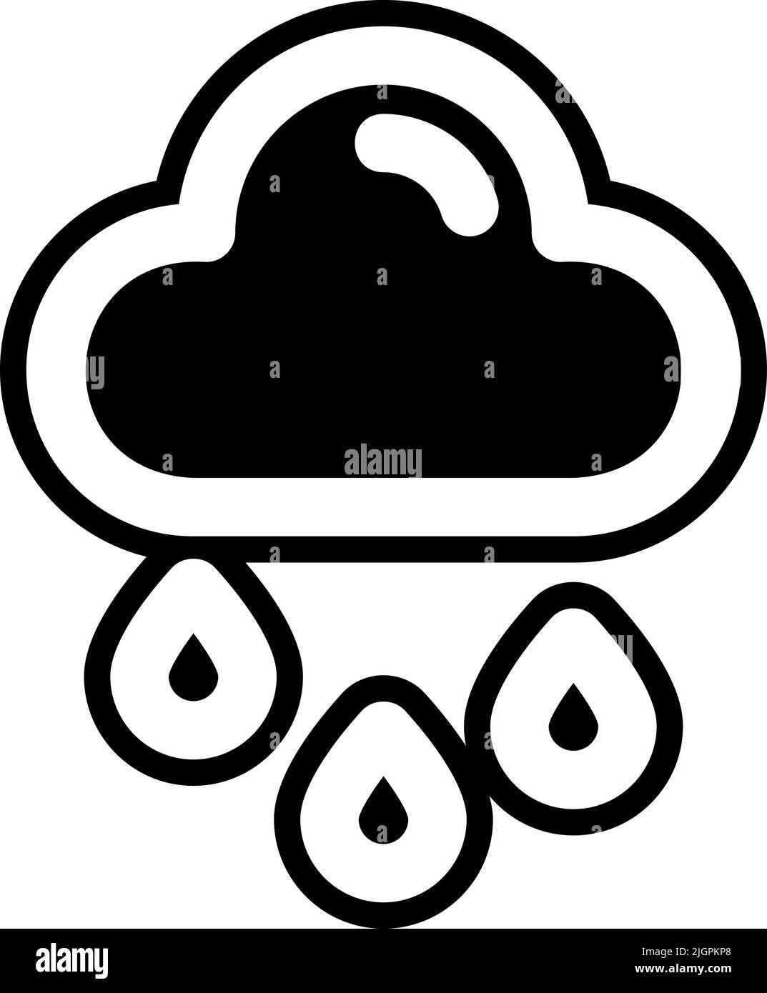 Spring rain icon Stock Vector Image & Art - Alamy