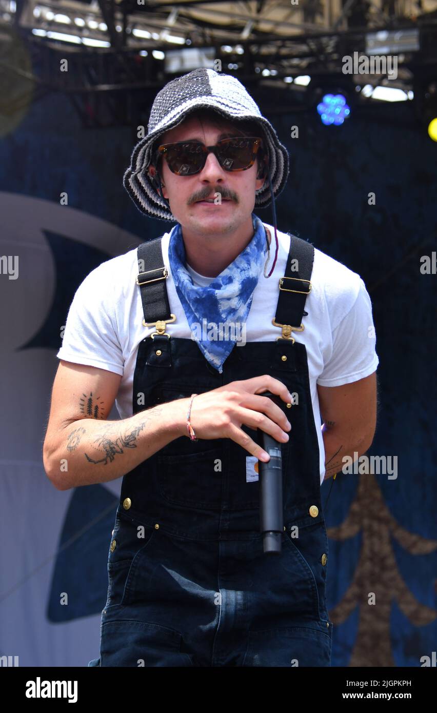 Singer, songwriter and musician Griff Washburn, who performs under the ...