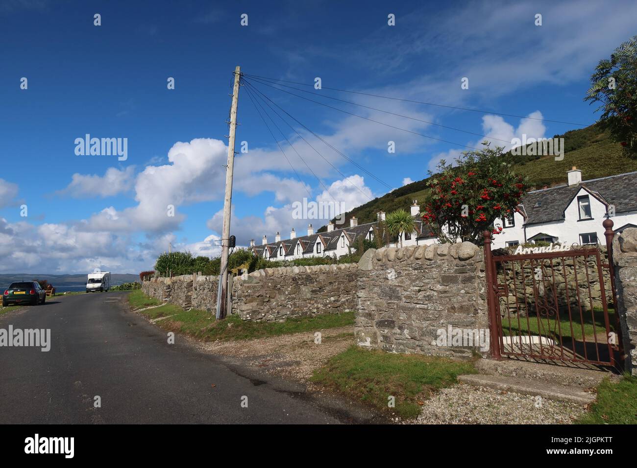 Arran Coastal Way. Isle of Arran. North Ayrshire. Scotland. UK Stock ...