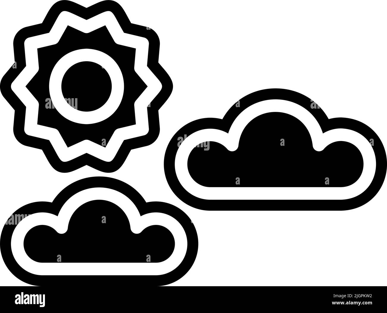 Spring cloud icon Stock Vector Image & Art - Alamy